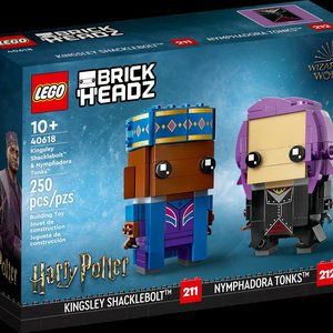 Lego | Toys | Lego 468 Kingsley Shacklebolt Nymphadora Tonks Brickheadz ...